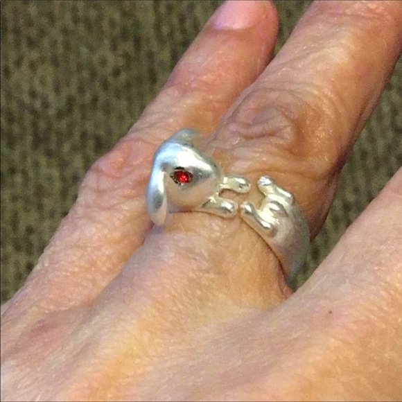 Boutique Jewelry | Jewelry | New 925 Sterling Silver Plated Bunny ...